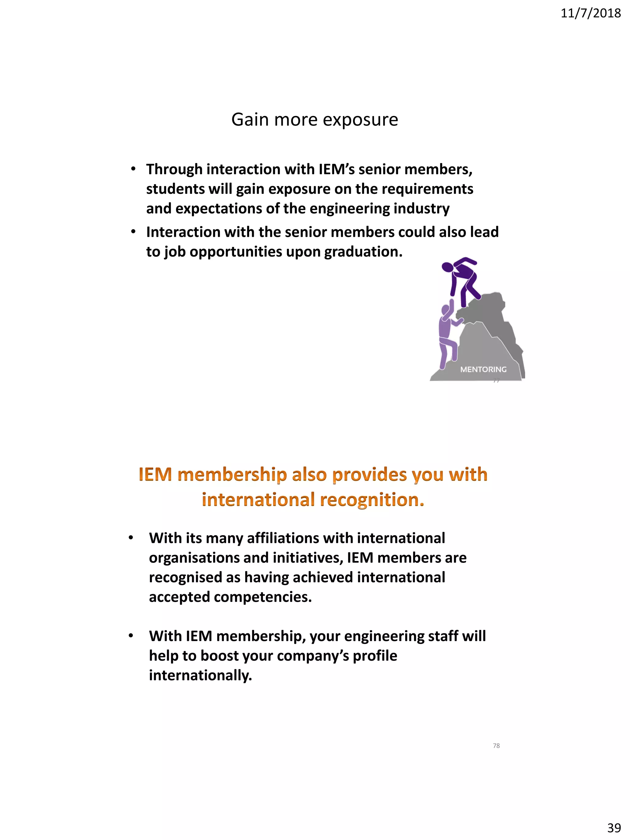 Route to Professional Engineer through IEM/BEM in Malaysia. | PDF