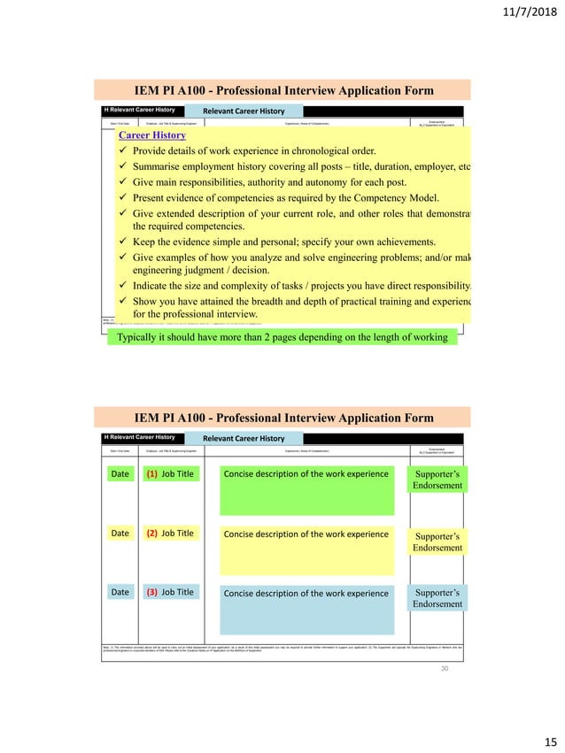 Route to Professional Engineer through IEM/BEM in Malaysia. | PDF