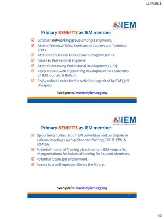 Route to Professional Engineer through IEM/BEM in Malaysia. | PDF