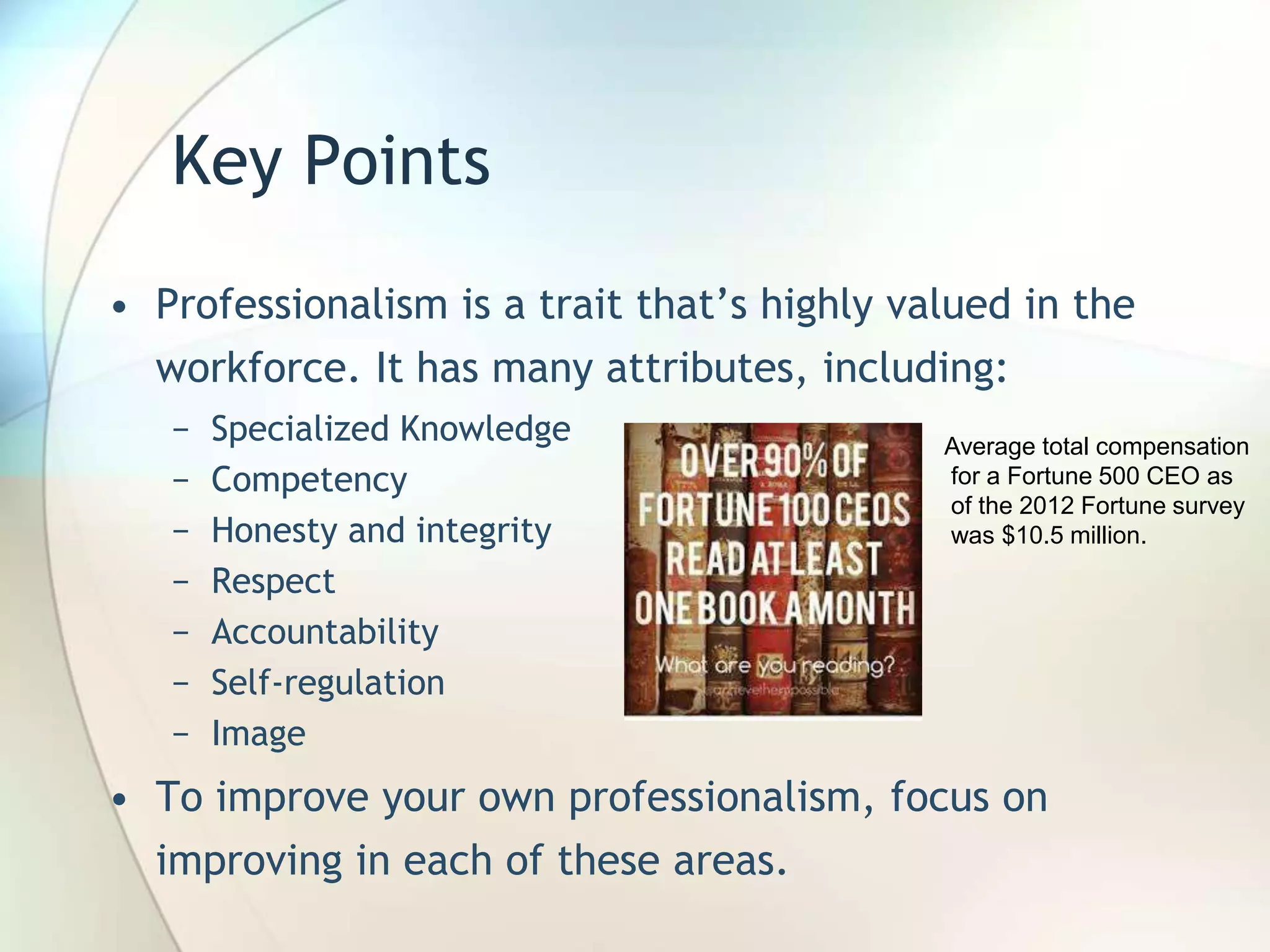Professionalism | PPTX