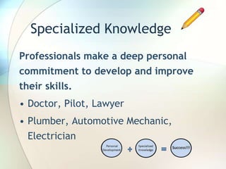 Professionalism | PPTX