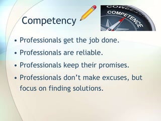 Professionalism | PPTX