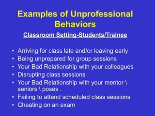 professionalisn | PPT