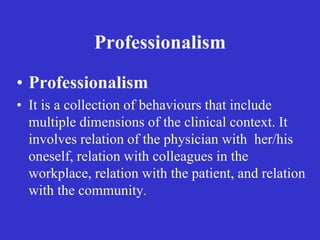 professionalisn | PPT