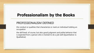 professionalism.pptx