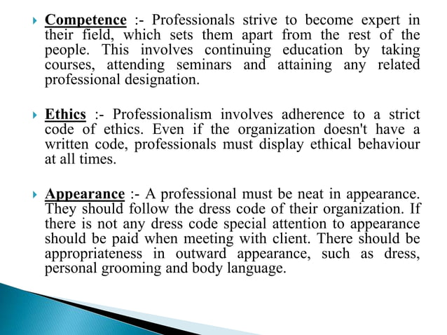 Professionalism Unit I in Nursing | PPTX