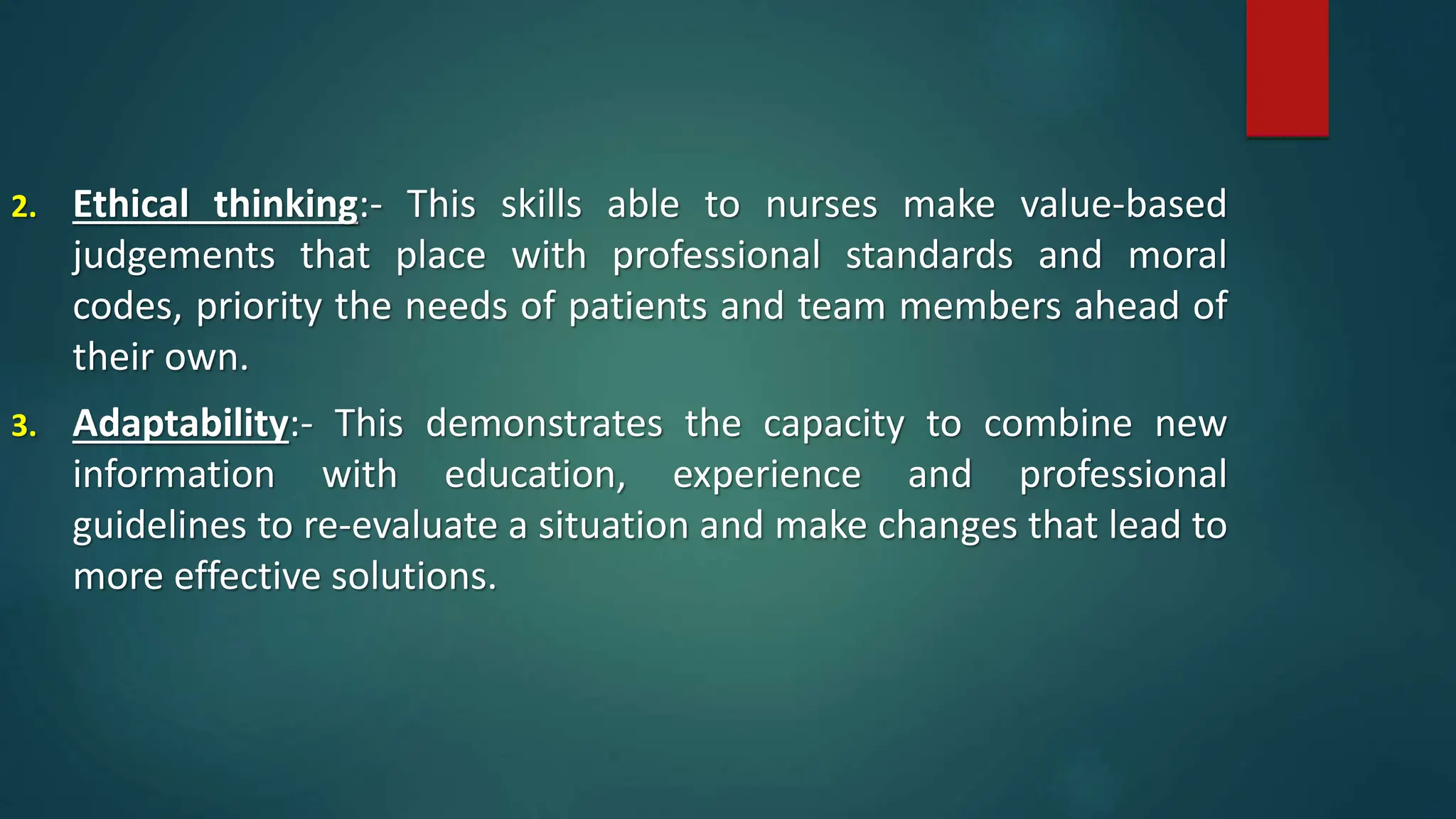 Professionalism in the nursing profession | PPTX