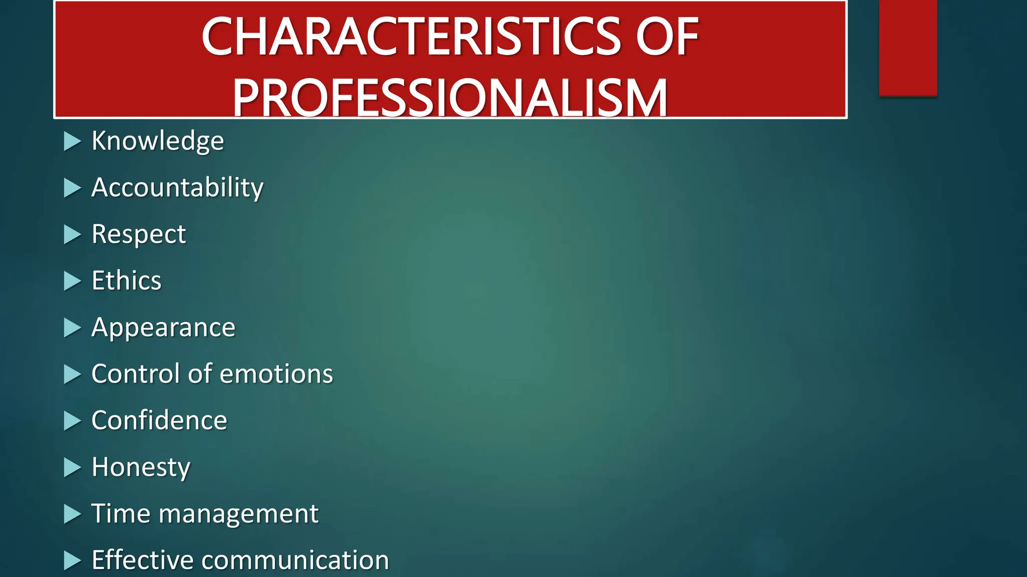 Unit-1 Importance of Professionalism in Nursing | PPTX