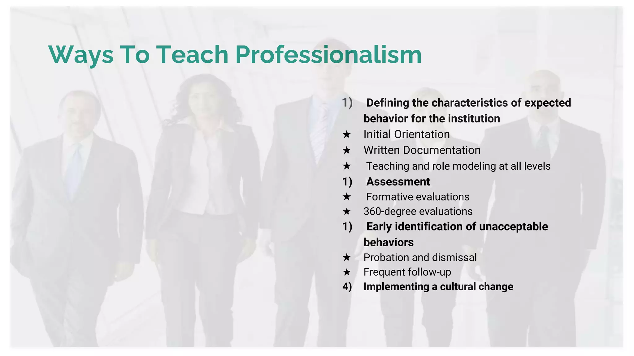 Professionalism in Medicine მედისინა | PPTX