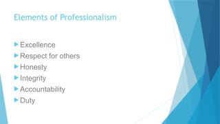 professionalism 1.pptx health, medicine. | PPTX