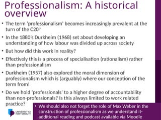 Professionalism, competency, Incompetence | PPT