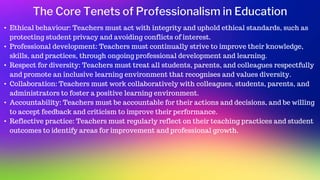 Professionalism and Ecxellence in Education.pptx