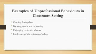 PROFESSIONALISM AND ETHICS in Dentistry.pptx