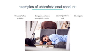 professionalism and manners at work by ali arabloo | PPTX