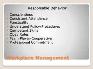 Professionalism and Employability Skills | PPT