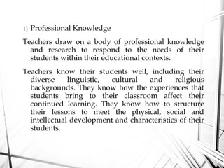 Professionalism in Education | PPT
