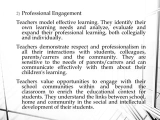 Professionalism in Education | PPT