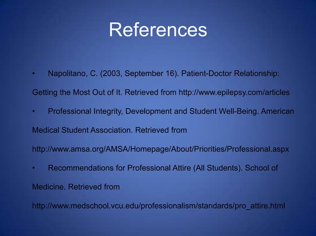 Professionalism in health care powerpoint | PPTX