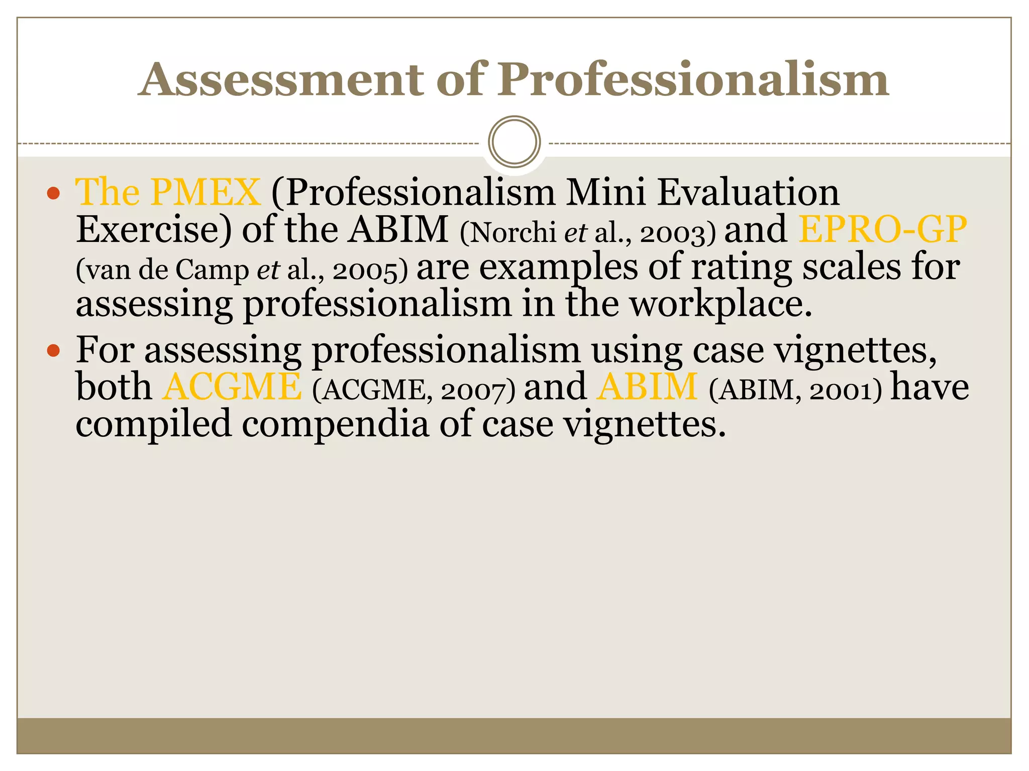 Professionalism in medicine | PPTX