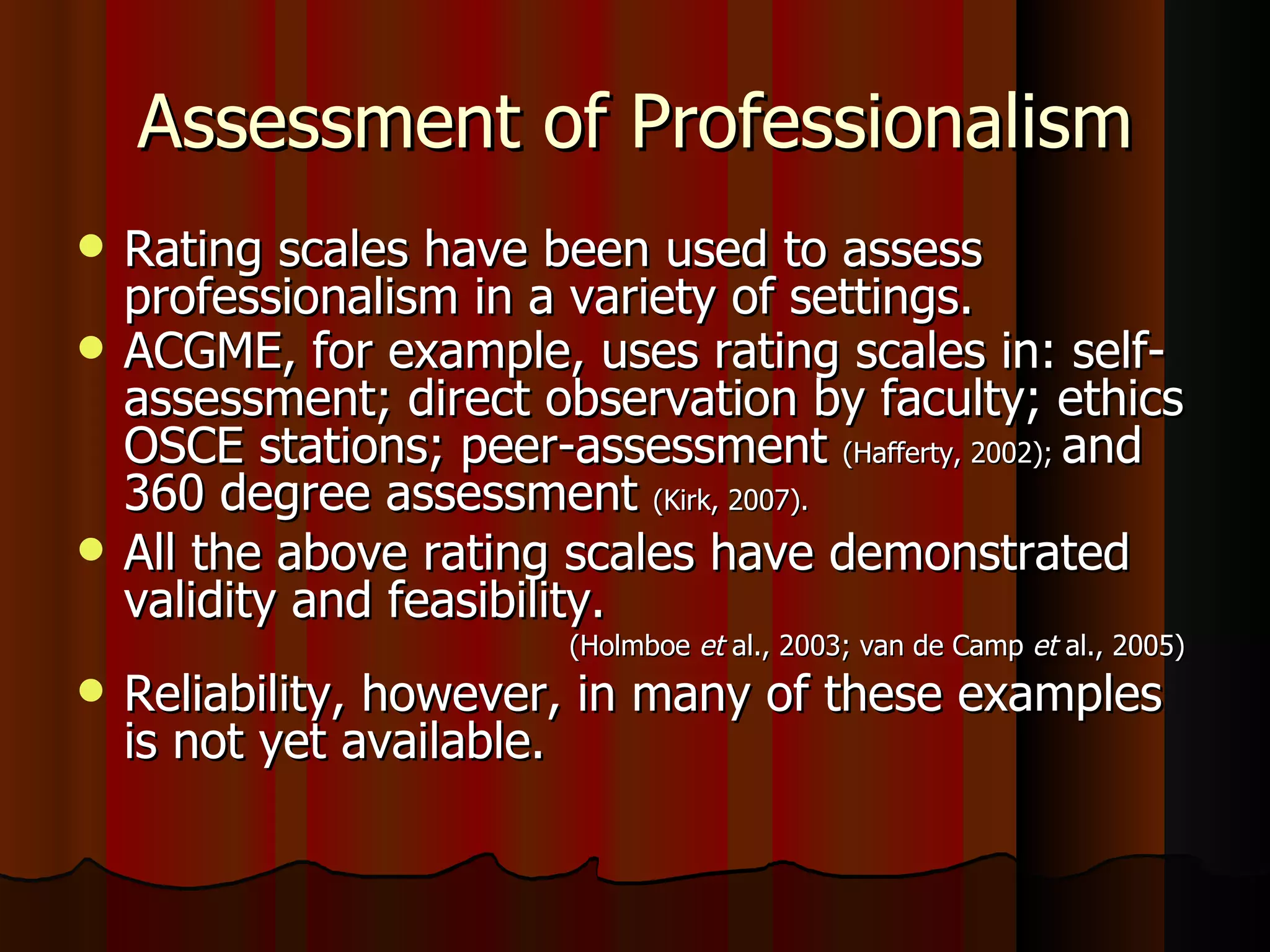 Professionalism in medicine (Dr. Mohamed Al-Rukban) | PPT