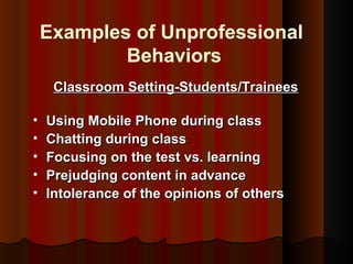 Professionalism in medicine (Dr. Mohamed Al-Rukban) | PPT