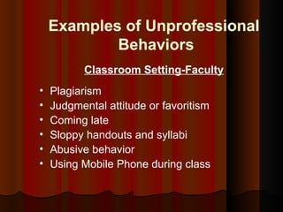 Professionalism in medicine (Dr. Mohamed Al-Rukban) | PPT