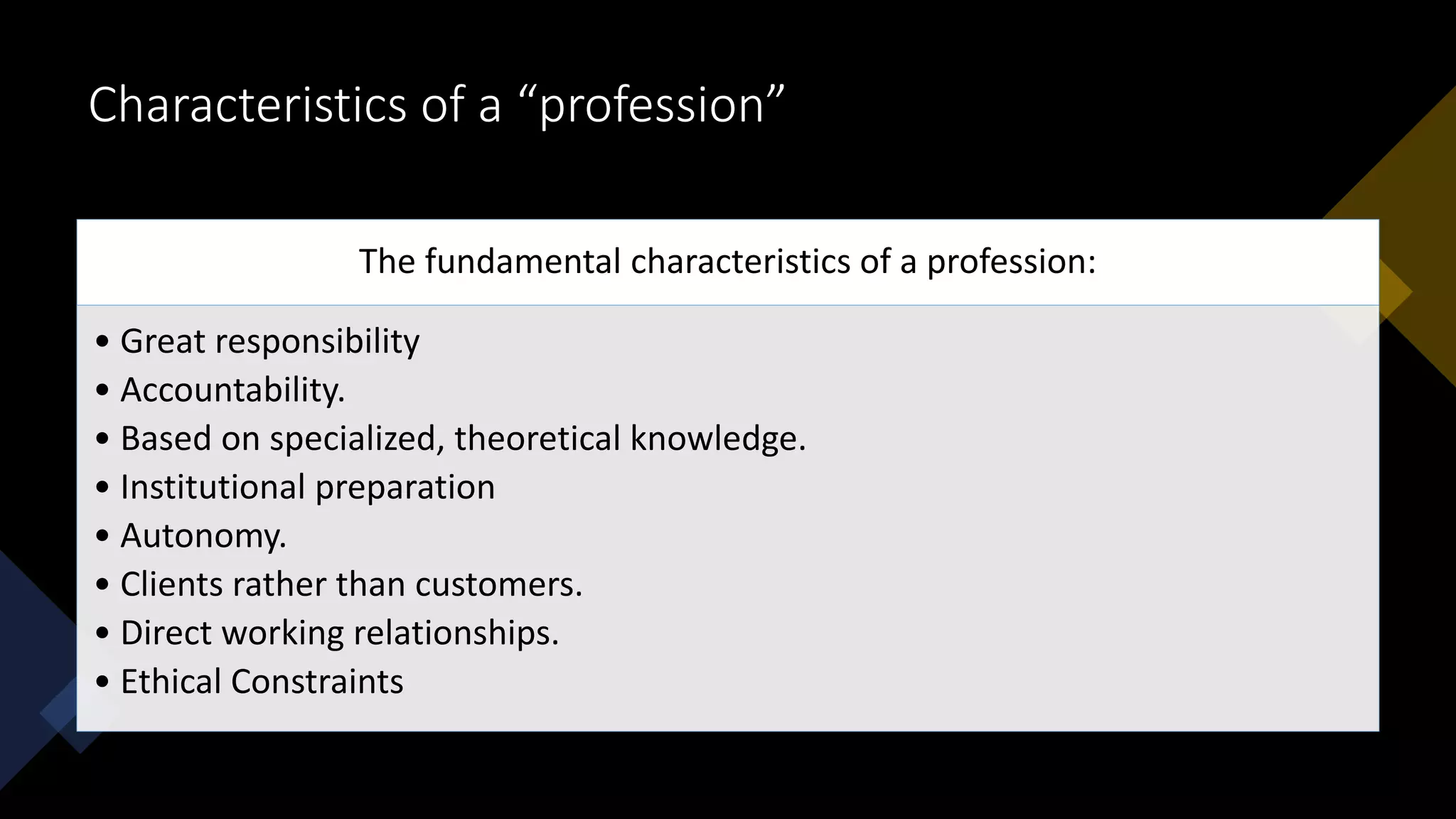 Professionalism in nursing | PPTX