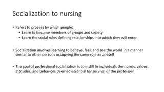 Professionalism In Nursing Pptx Pptx