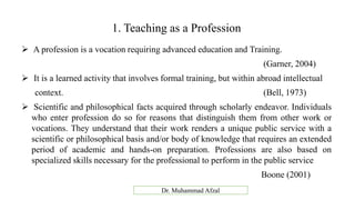Professionalism in Teaching National Professional Standards.pptx ...