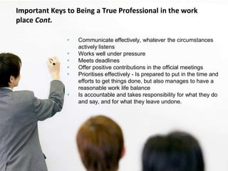 Professionalism in the office.pptx