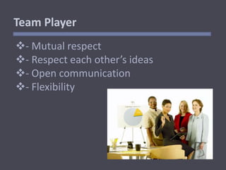 Professionalism in the Workplace (created design only, not content) | PPSX