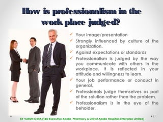 Professionalism in the workplace | PPT