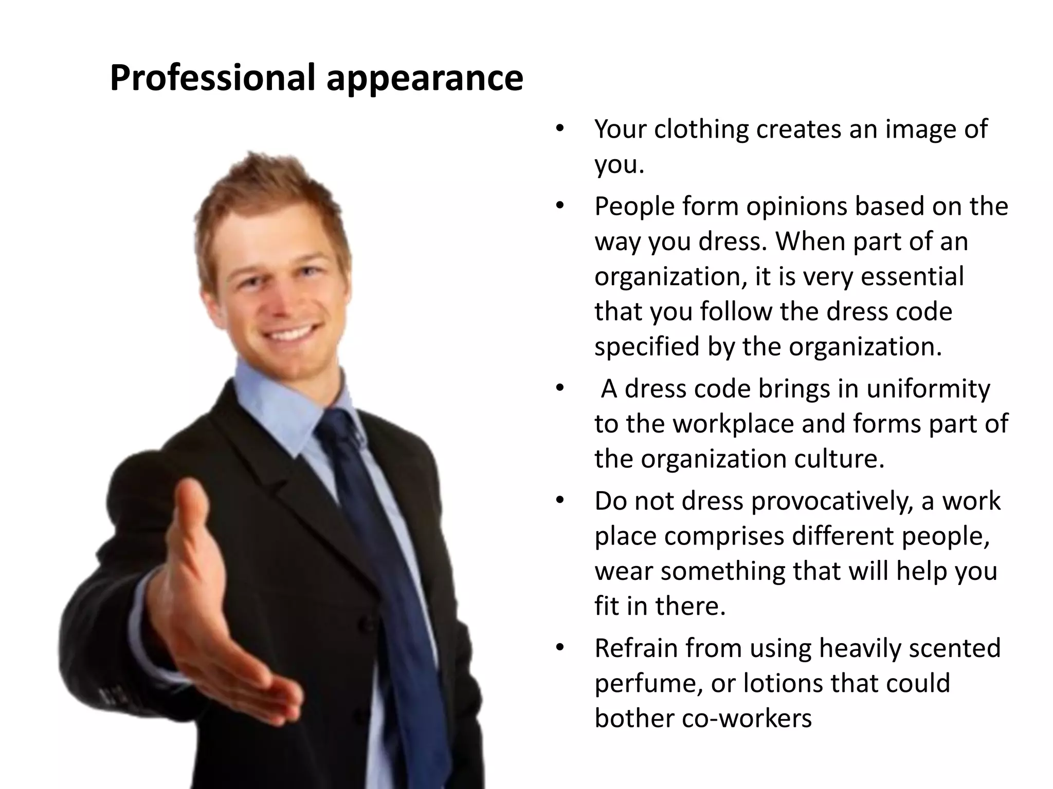 Professionalism in the work place | PDF