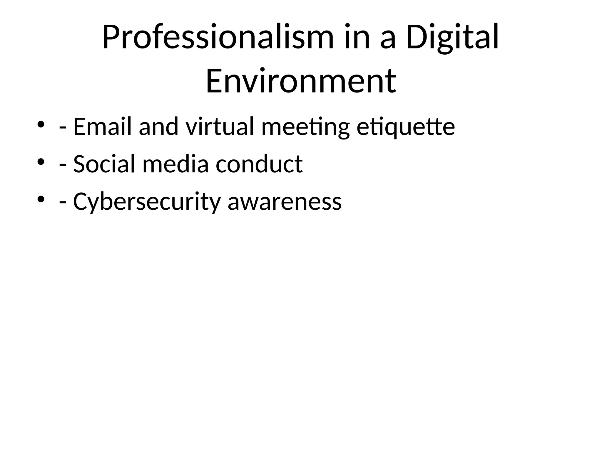Professionalism_Presentation in details .pptx