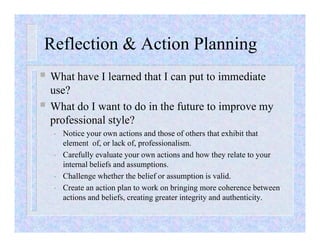 What is Professionalism ? | PDF