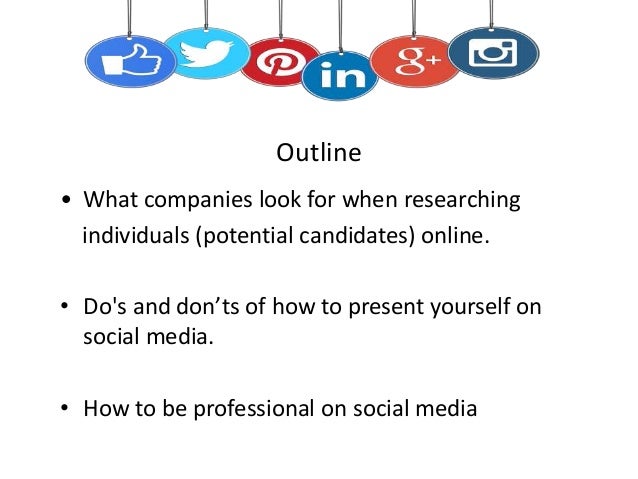 Professionalism Through Social Media
