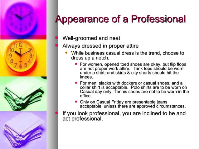 Professionalism Training | PPT
