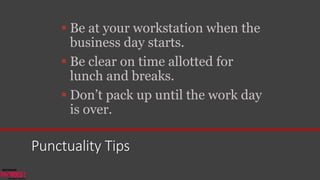 Professionalism & Work Ethic | PDF