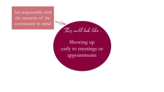 NACE Competency: Professionalism and Work Ethic | PDF