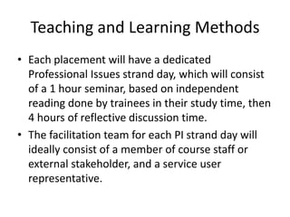 Professional issues strand presentation 2 | PPTX