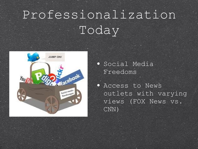 Professionalization of journalism | PPT