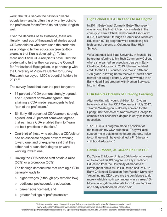 Professionalizing Early Childhood Education | PDF