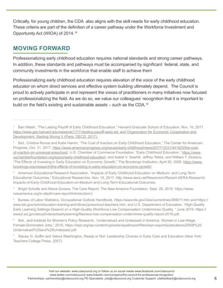 Professionalizing Early Childhood Education | PDF
