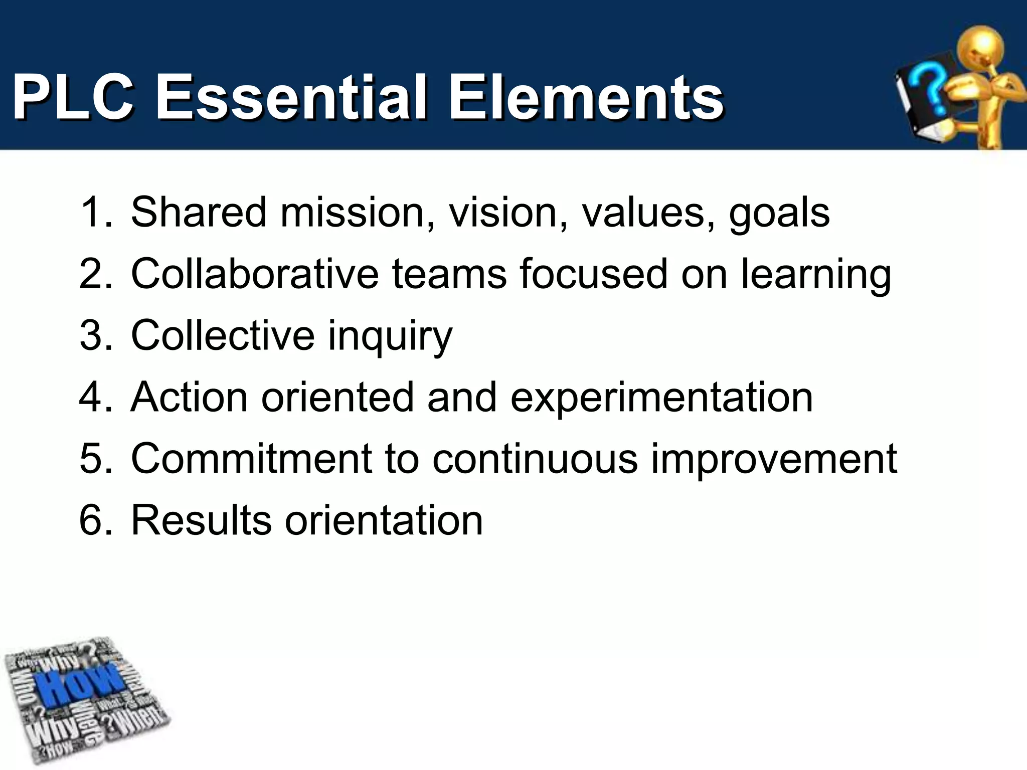 Professional learning communities | PPTX