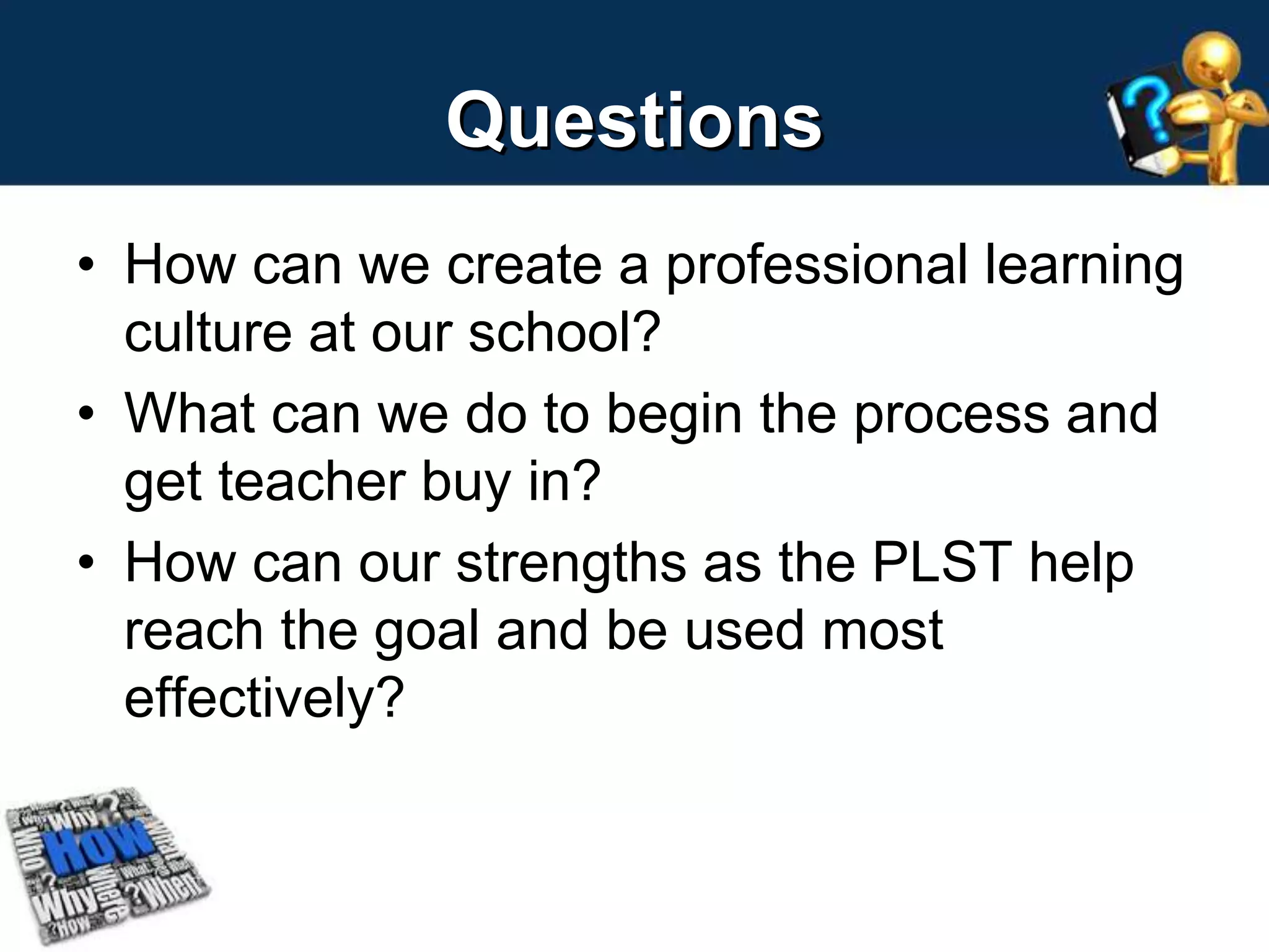Professional learning communities | PPTX