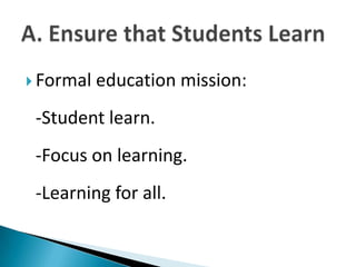 Professional learning community | PPTX