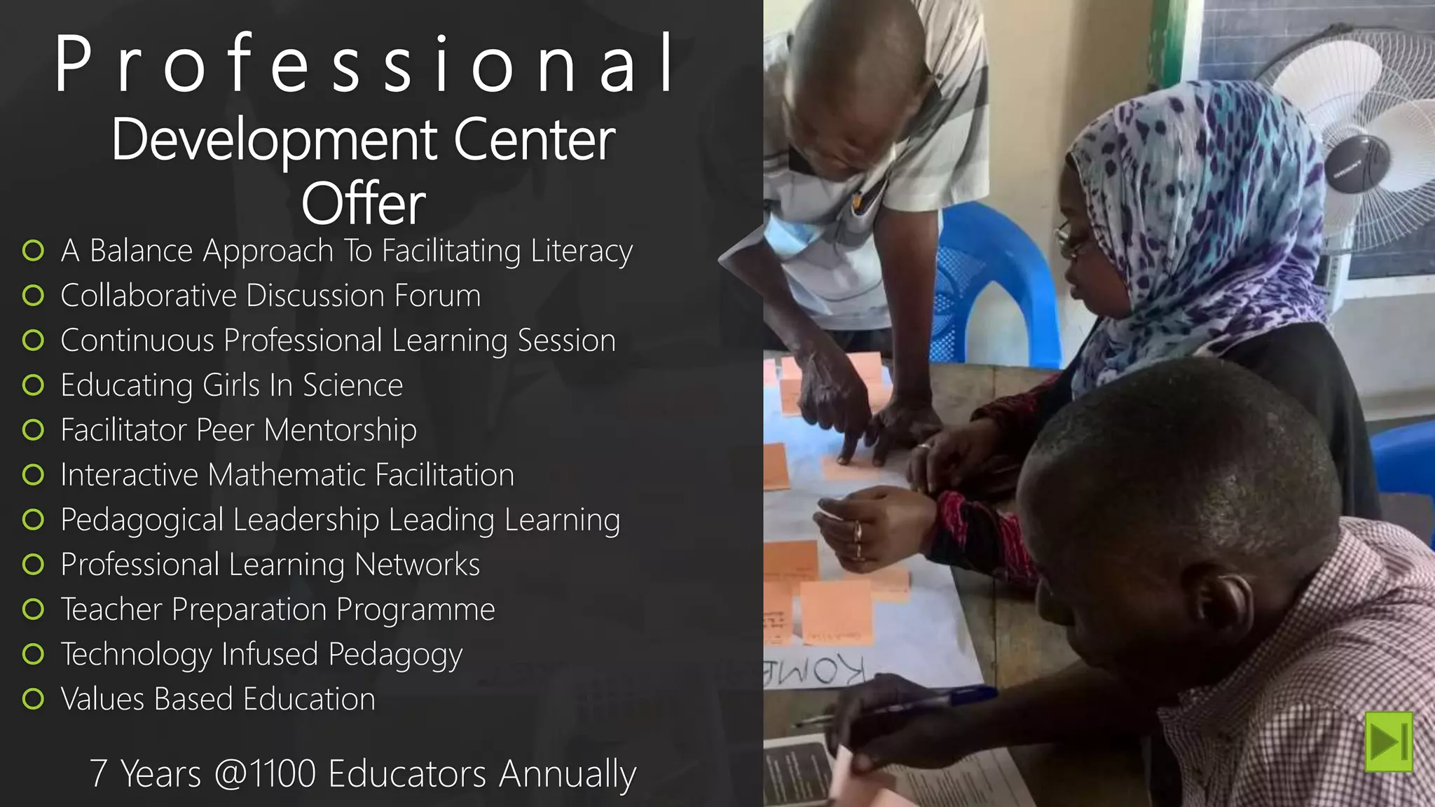 Professional learning models presentation | PPTX