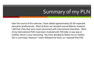 Professional Learning Network | PPT