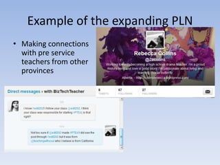 Professional learning network powerpoint | PPTX