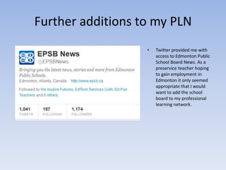 Professional learning network powerpoint | PPTX